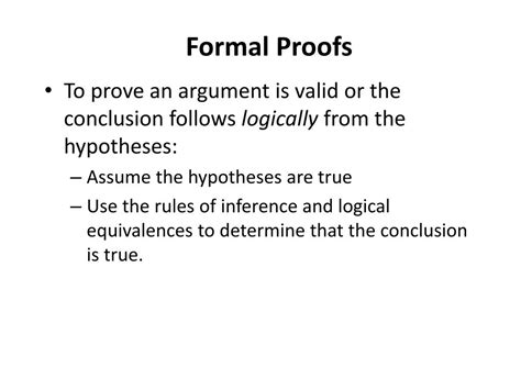 ppt chapter 1 the foundations logic and proofs powerpoint