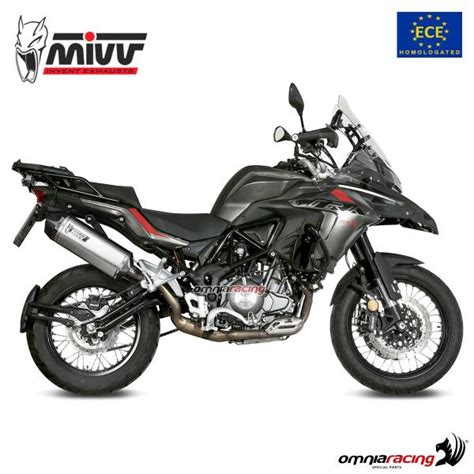 Mivv Exhaust Slip On Speed Edge Approved Steel Benelli Trk502x