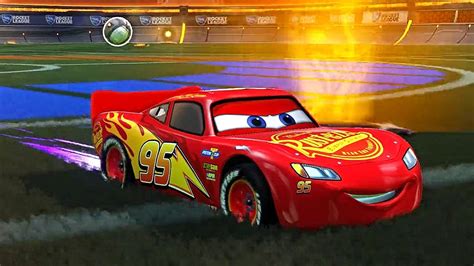 Rocket League Así se ve Rayo McQueen en partida y su apariencia te