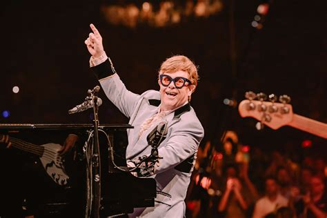 Elton John Wraps Farewell Yellow Brick Road Tour See Photos From The