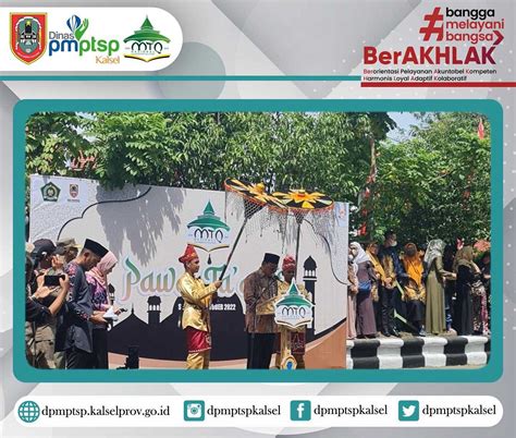 Pawai Ta Aruf MTQ Nasional Ke XXIX Dinas PMPTSP Prov Kalsel