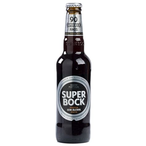 Cerveja Super Bock Preta S Álcool TP 33cl Cerveja sem Álcool