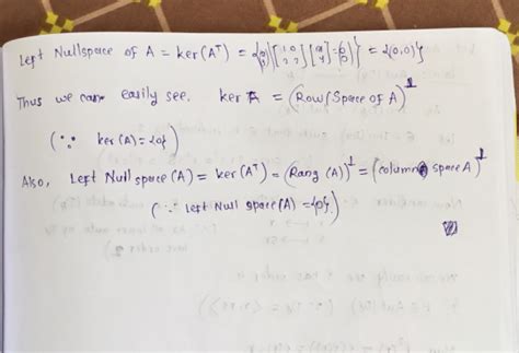 what are the two parts of the fundamental theorem of linear algebra wizedu