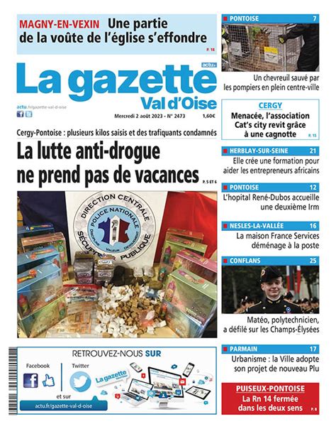 La Gazette du Val d Oise 2 Août 2023 No 2473 Download PDF