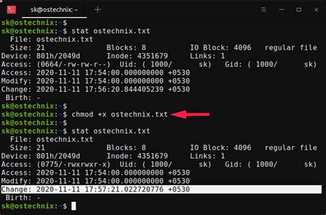 Linux File Timestamps Explained With Examples Ostechnix