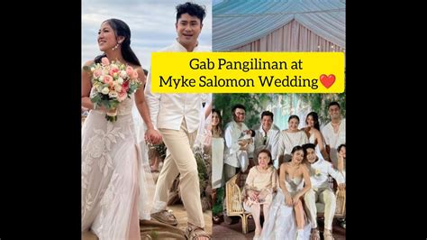 Gab Pangilinan At Myke Salomon Kasal Na YouTube