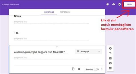 Cara Membuat Google Formulir