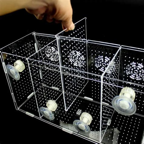 Customized Acrylic Aquarium Fish Breeding Box Transparent Acrylic Fish