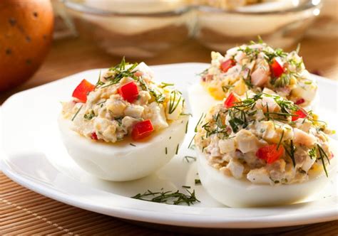 Huevos rellenos de atún Una receta para todo momento