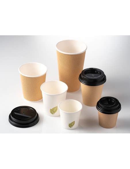 Vaso de cartón kraft 4 oz 120 ml Ø62x60 mm