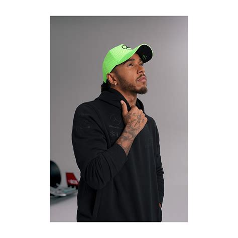 Czapka Baseballowa Dzieci Ca Green Lewis Hamilton Mercedes Amg F