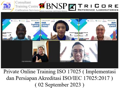 Training Iso Iec Implementasi Dan Persiapan Akreditasi