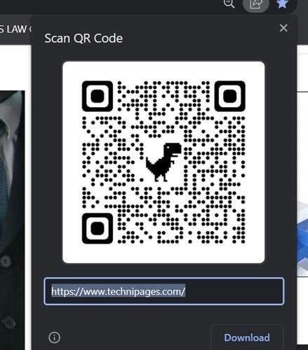 Cómo crear un código QR para un sitio en Windows 11