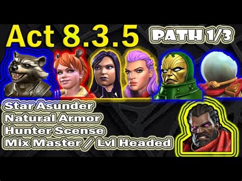 MCOC Act 8 3 5 Easy Path For Completion Marvel Contest Of