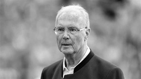 Fußball Legende Franz Beckenbauer ist tot
