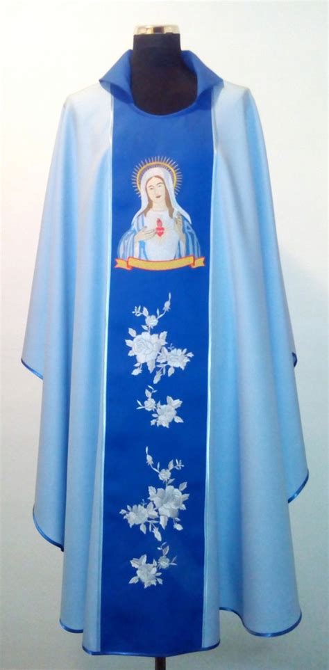 Ornat Serce Maryi Stuły 7819380869 oficjalne archiwum Allegro