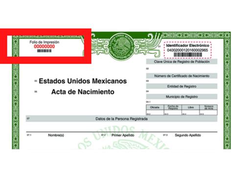 Acta De Nacimiento NAYARIT OBTENLA EN UN MOMENTO