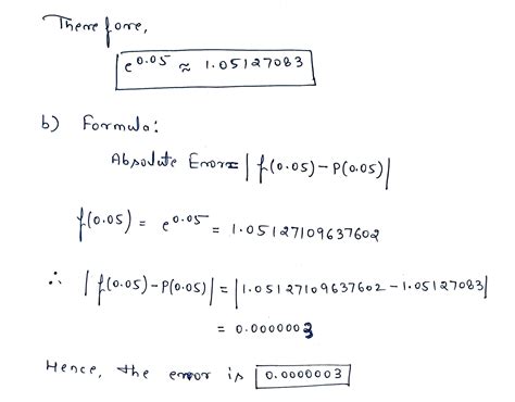 [solved] see attached please a approximate the given quantity using taylor course hero