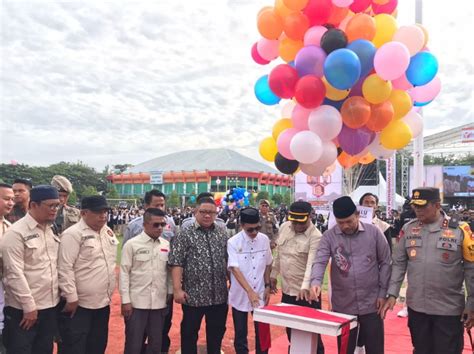 Ikut Apel Siaga Masa Tenang Bupati Nelson Siap Mendukung Pengawasan