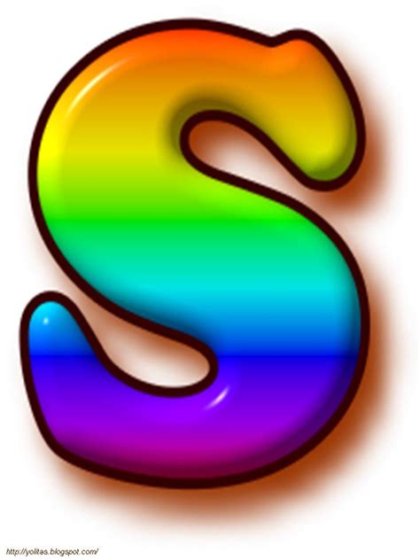 Alfabeto Arco Iris Oh My Alfabetos