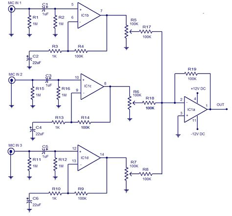 Mic Preamp Circuit Diagram Understanding The Building Blocks Of Audio