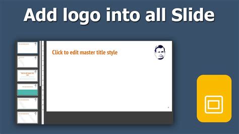 How To Add Logo And Image Into All Slide In Google Slides Presentation