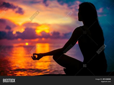 Zen Meditation Silhouette