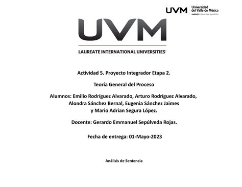 A Eq Proyecto Integrador Etapa Teoria General Del Proceso Hot Sex Picture