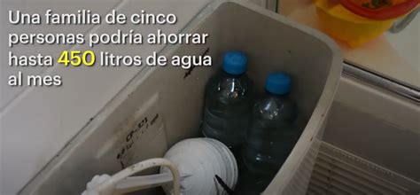 C Mo Ahorrar Litros De Agua Al Mes Al Tirar De La Cadena