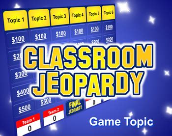 Power Point Jeopardy Template