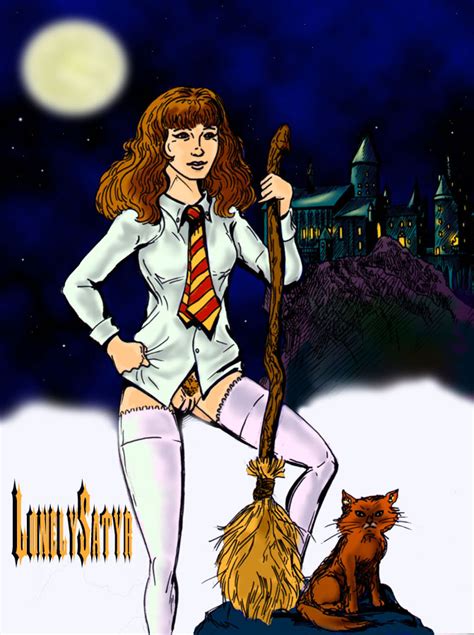 Hermione Pin Up By Lonelysatyr Hentai Foundry