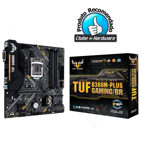 Placa M E Asus Tuf B M Plus Gaming Br Intel Lga Matx Ddr