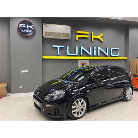 Fiat Punto Evo Abarth Body Kit Seti polyester astarlı FK Tuning