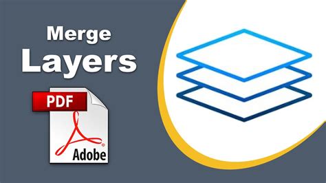 how to merge layers in pdf file using adobe acrobat pro dc youtube