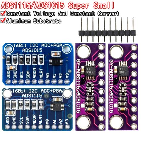 Bit I C Ads Ads Module Adc Channel With Pro Gain Amplifier