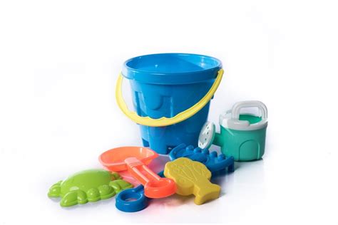 Balde Playa 5pcs Pala Rastrillo Regadera 2 Moldes TMO