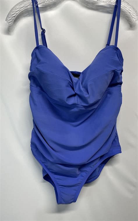 Catalina One Piece Swimsuit Bathing Suit Periwinkle B Gem