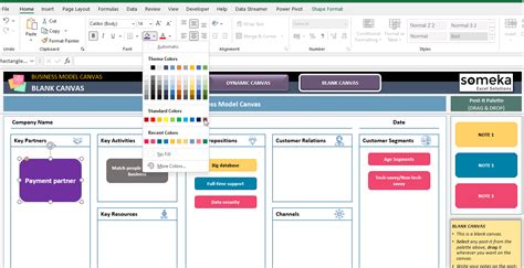 Create A Business Model Canvas Online Canva Off