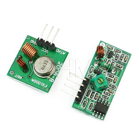 RF Module 433MHz Paar Rx Tx Arduino Wireless Funk Sender Empf