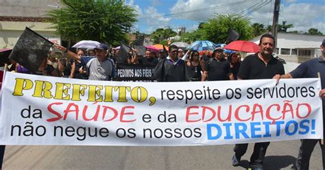 G1 Professores Em Greve Fazem Protesto Por Reajuste Em Santa Rita Na