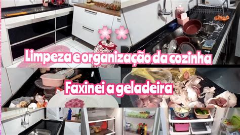 limpeza e organização da cozinha faxina na geladeira rotina de dona de