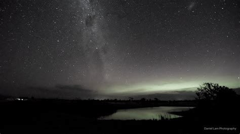 Aurora Australis Twilight Naked Eye 1st March 2017 Evandale