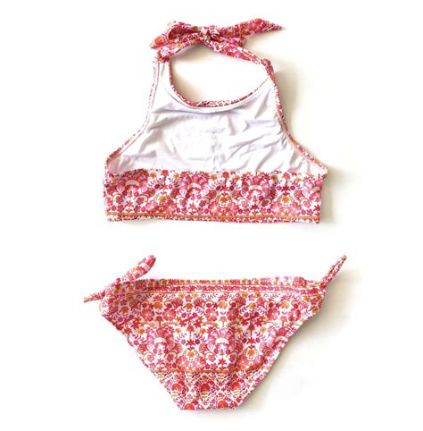 Girls Rio Halter Crop Bikini Set Teen Tween Bonco Repreve®