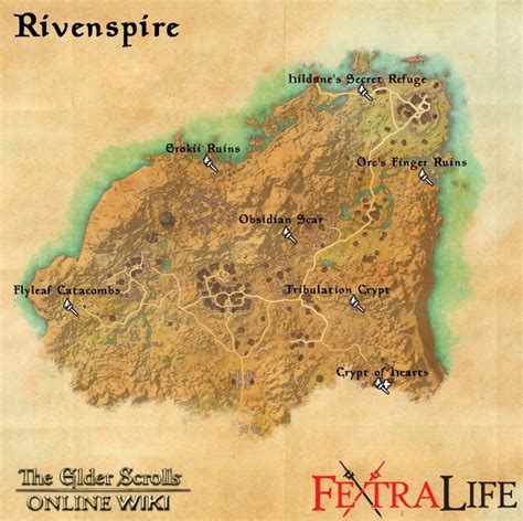 Eso Public Dungeon Locations The Lion S Den Public Dungeon Map Elder