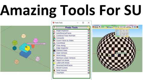 How To Use Fredo Tools For SketchUp Overview Of All Tools YouTube