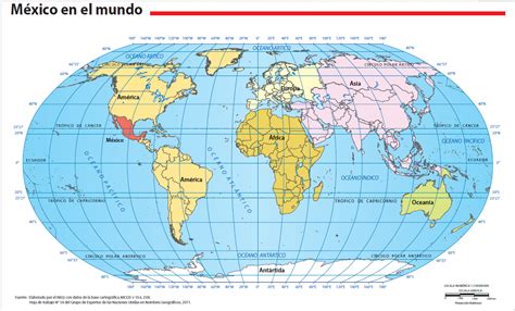 Arriba Imagen Planisferio Con Escala Simbologia Paralelos Y The Best