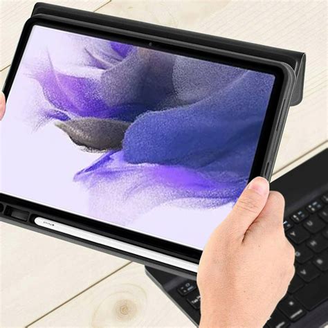 Etui z klawiaturą do Samsung Galaxy Tab S7 FE S7 Plus CFS7FE Czarne