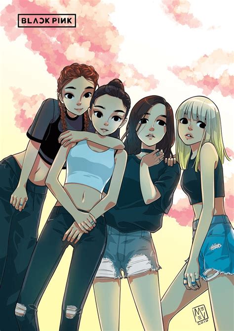 Blackpink Anime Wallpapers Top Free Blackpink Anime Backgrounds