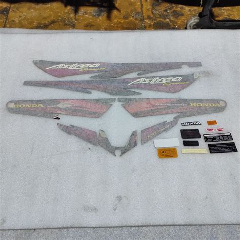 Jual Stiker Stripping Graphic Honda Black Astrea Grand Impressa