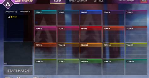 Apex Legends Private Matches To Go Live Soon Requires 30 Players To